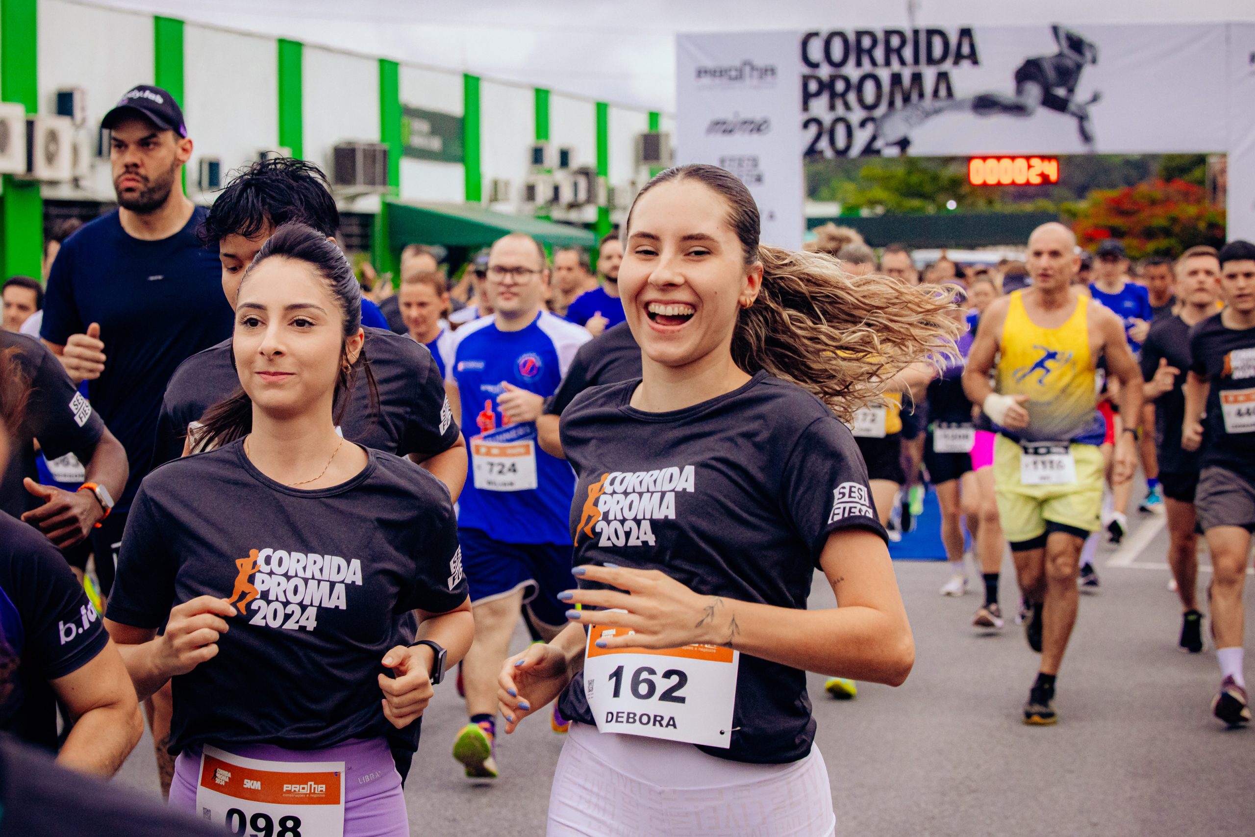 Mais de mil atletas participaram da Corrida Proma, realizada no último ...