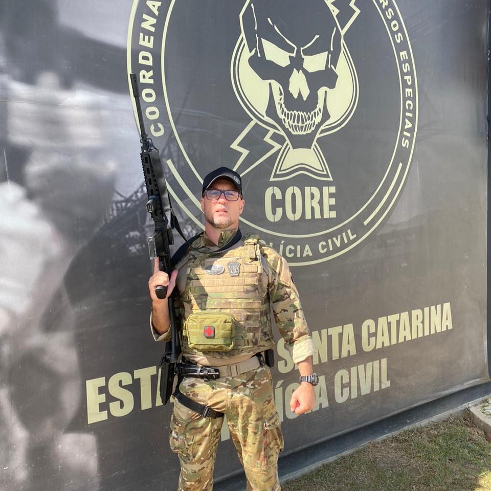 Após 14 anos na região de Jaraguá do Sul, delegado Daniel Dias passa a integrar a Core, elite da ...