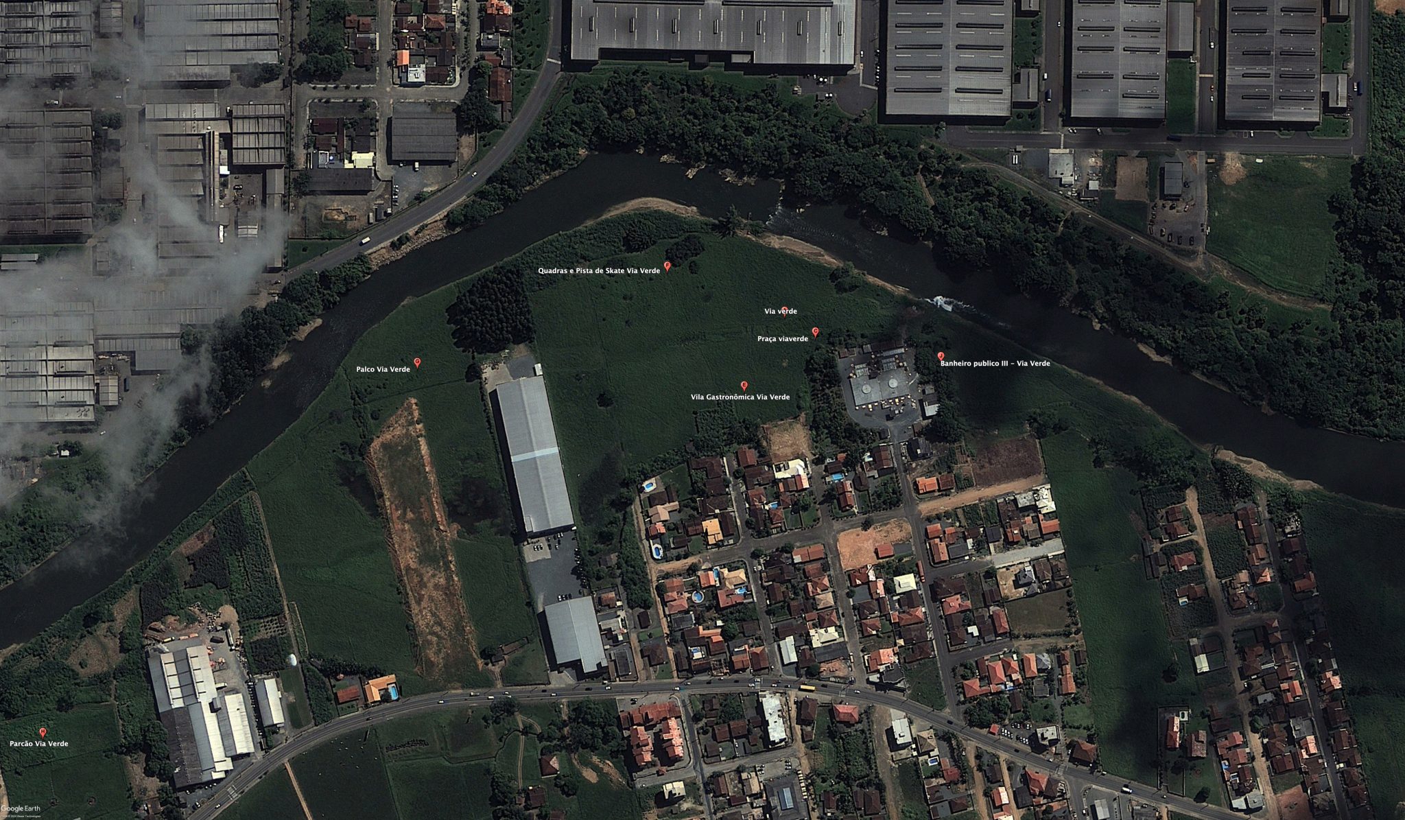 8 fotos emocionantes da transformação do Parque Via Verde em quase duas ...