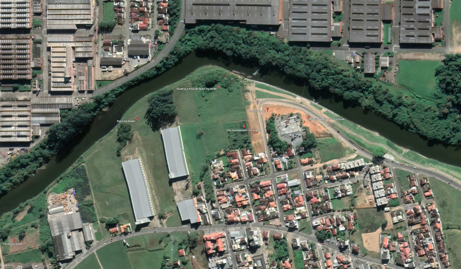 8 fotos emocionantes da transformação do Parque Via Verde em quase duas ...