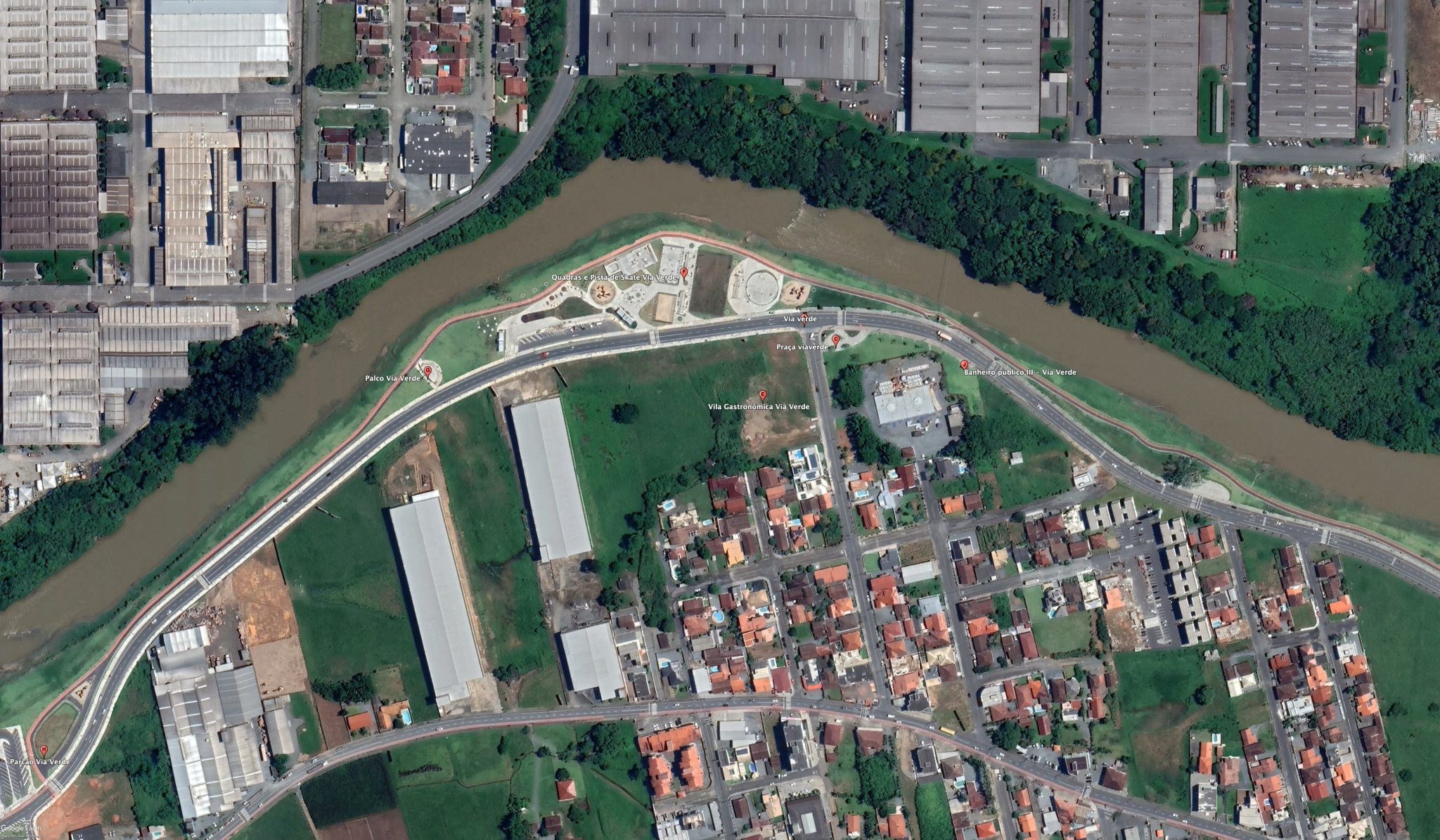 8 fotos emocionantes da transformação do Parque Via Verde em quase duas ...