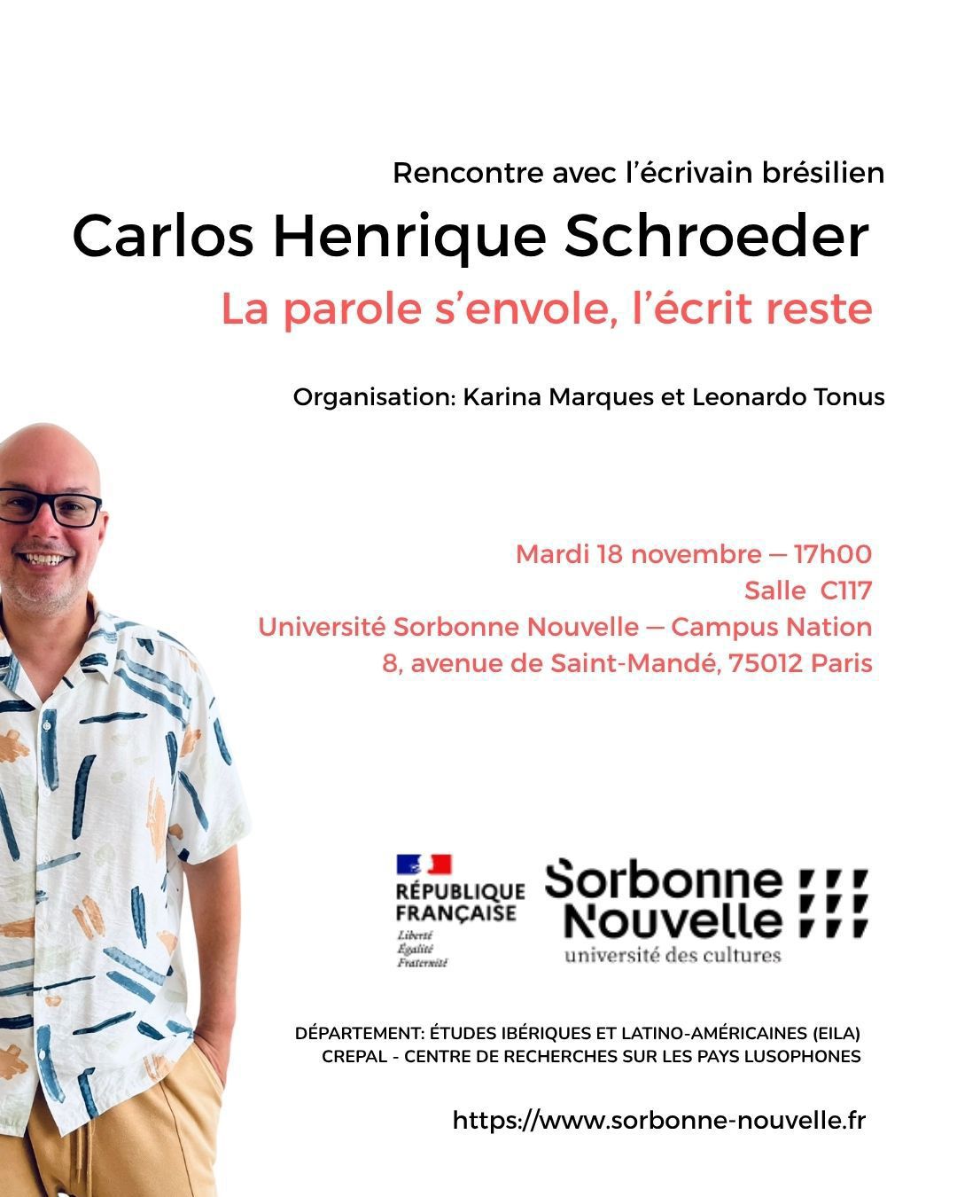 De Jaraguá do Sul a Paris: a nova travessia literária de Carlos ...